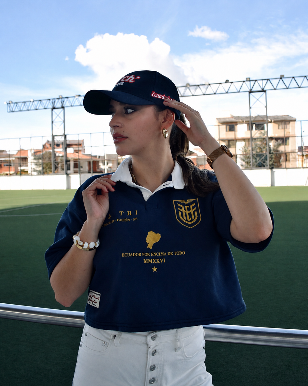 POLO ECUADORIAN TASTE BLUE PRINT – LA PERCH STUDIOS